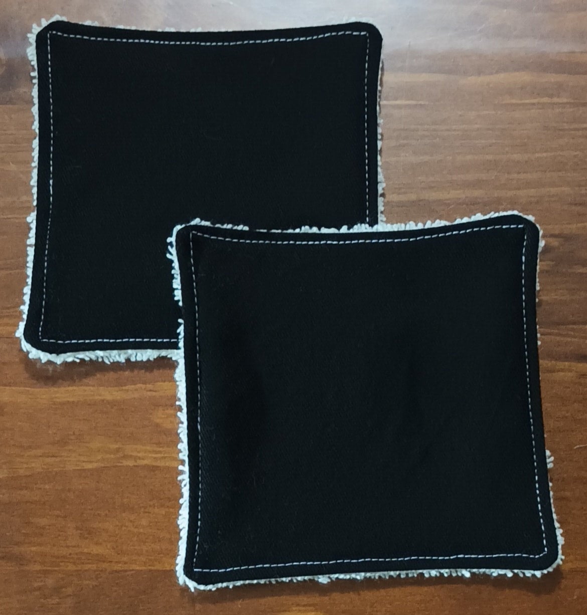Make-Up Wipe Twin Set- Black | Phoenix Sewing